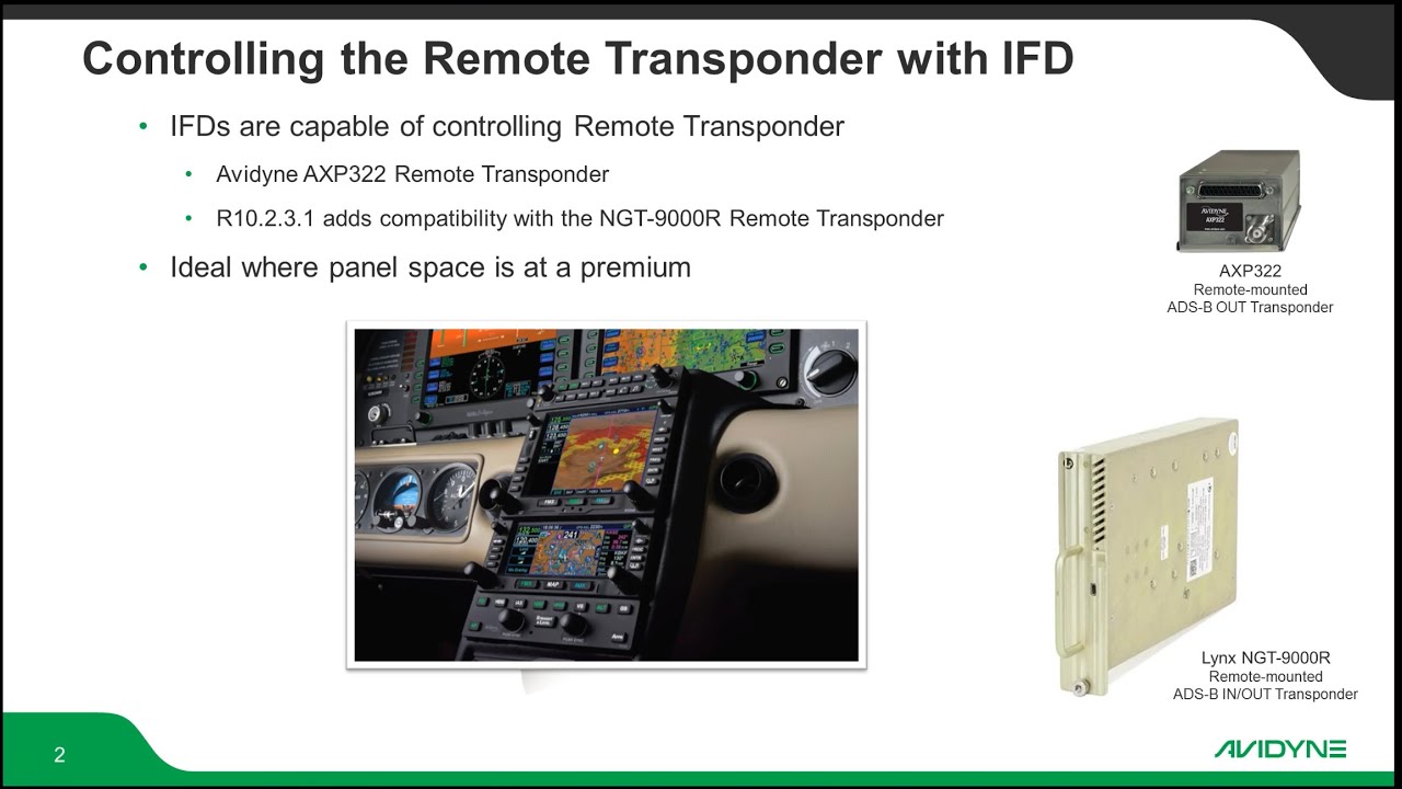 Controlling a Remote Transponder with the IFD - YouTube