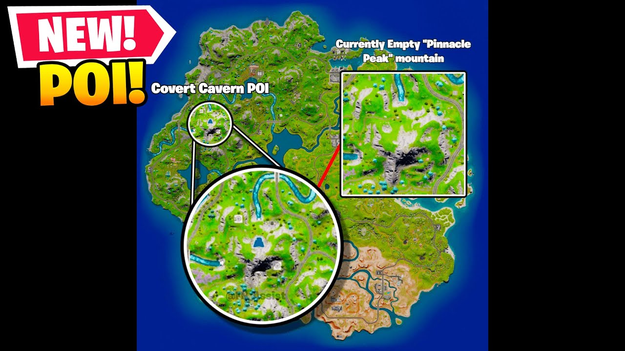 *NEW* Covert Cavern POI Location! - YouTube