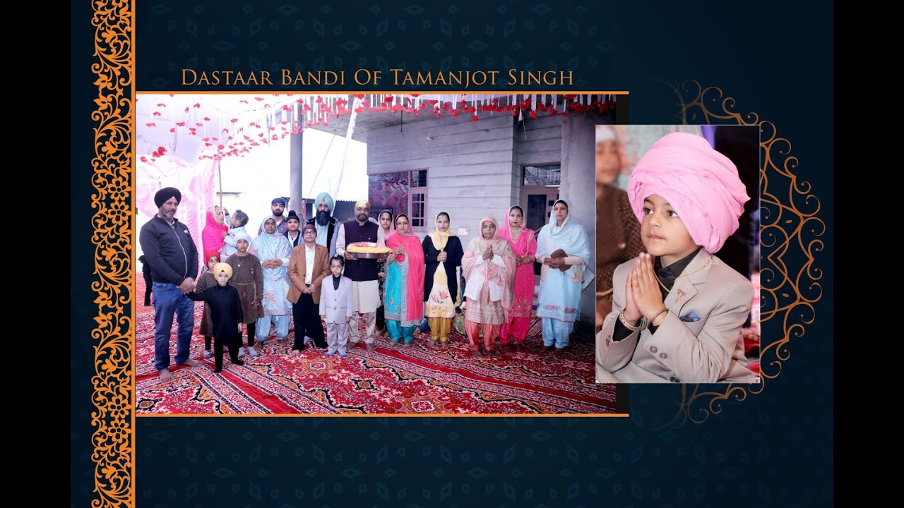Dastaar Bandi of Tamanjot Singh // A Film by Inder Mohan Photography ...