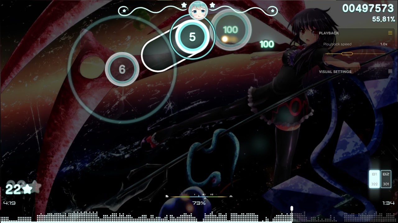Galaxy Collapse osu! gameplay - YouTube