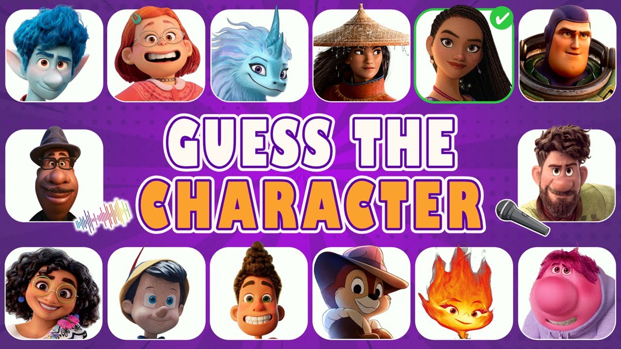 Can You Guess The Disney Voice - Guess The Disney Character by Voice ...