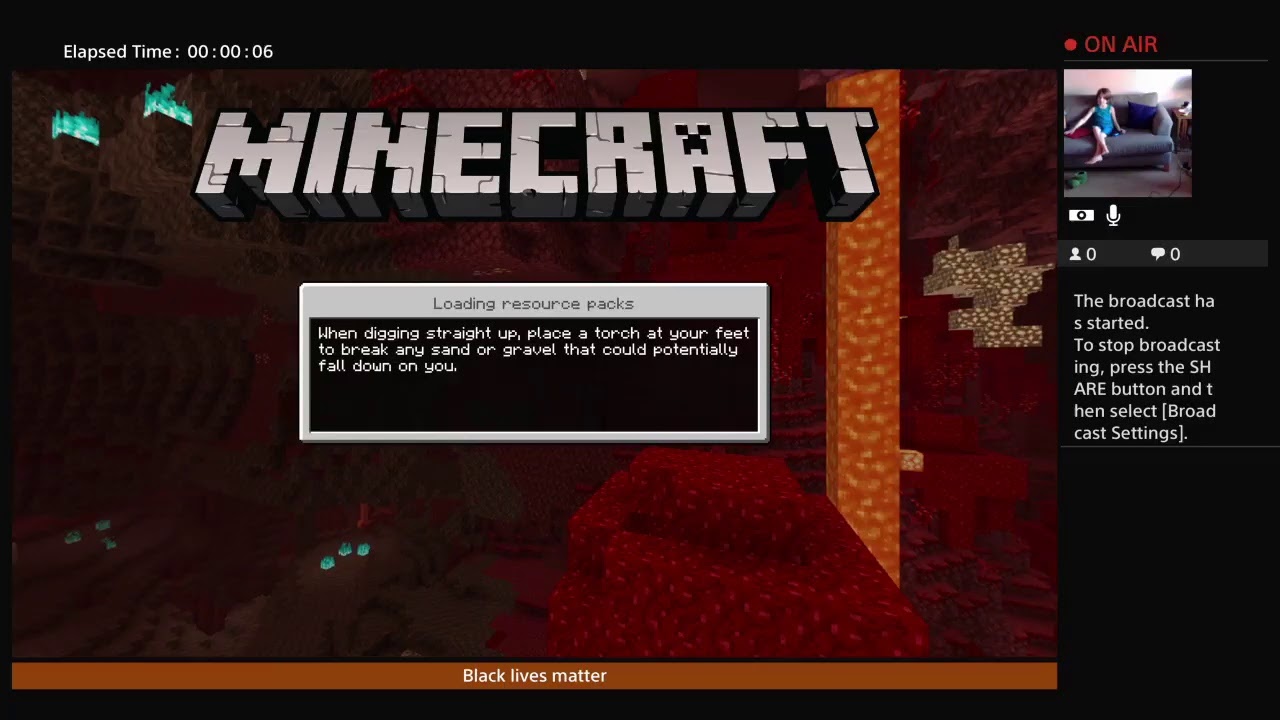 Minecraft PS4 NETHER update - YouTube