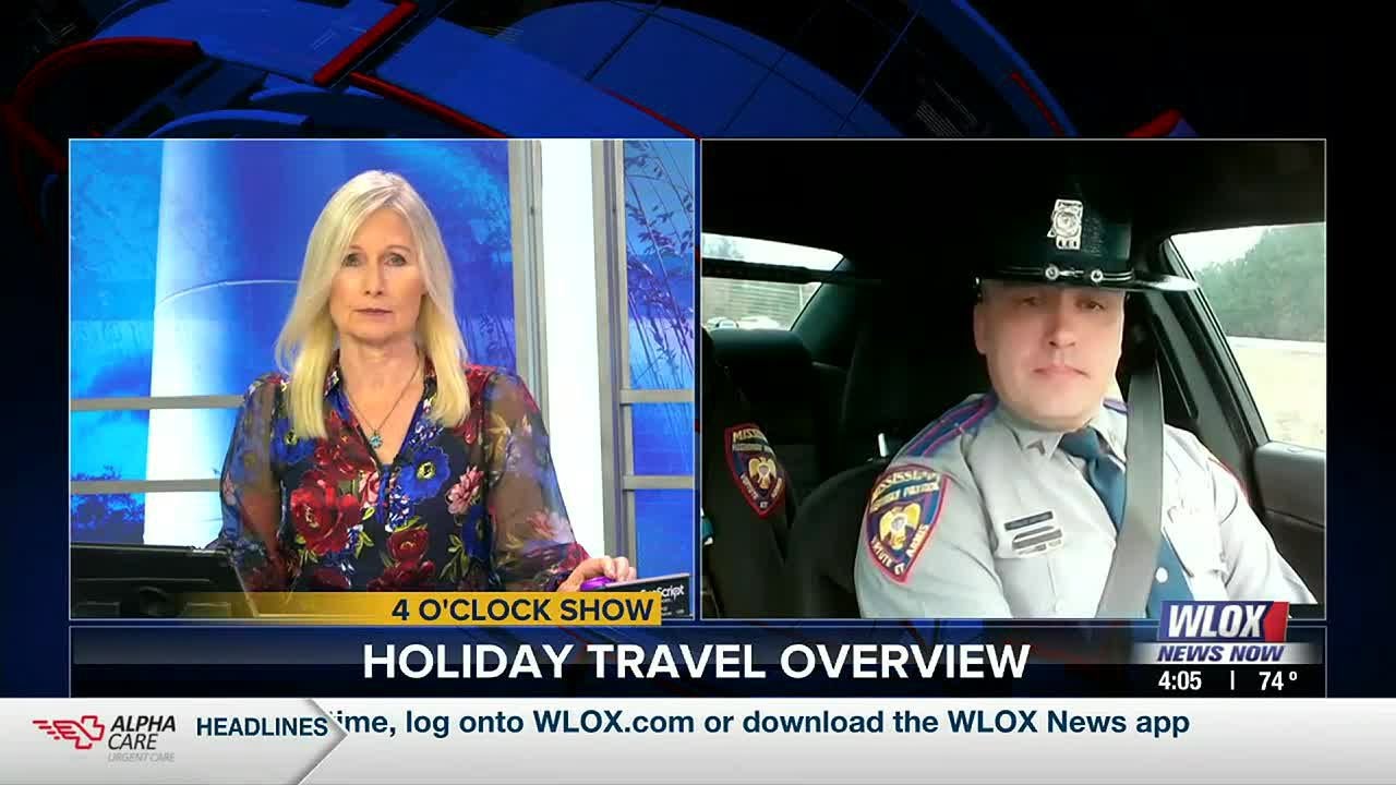 Holiday traffic in Mississippi with MHP Trooper Cal Robertson - YouTube