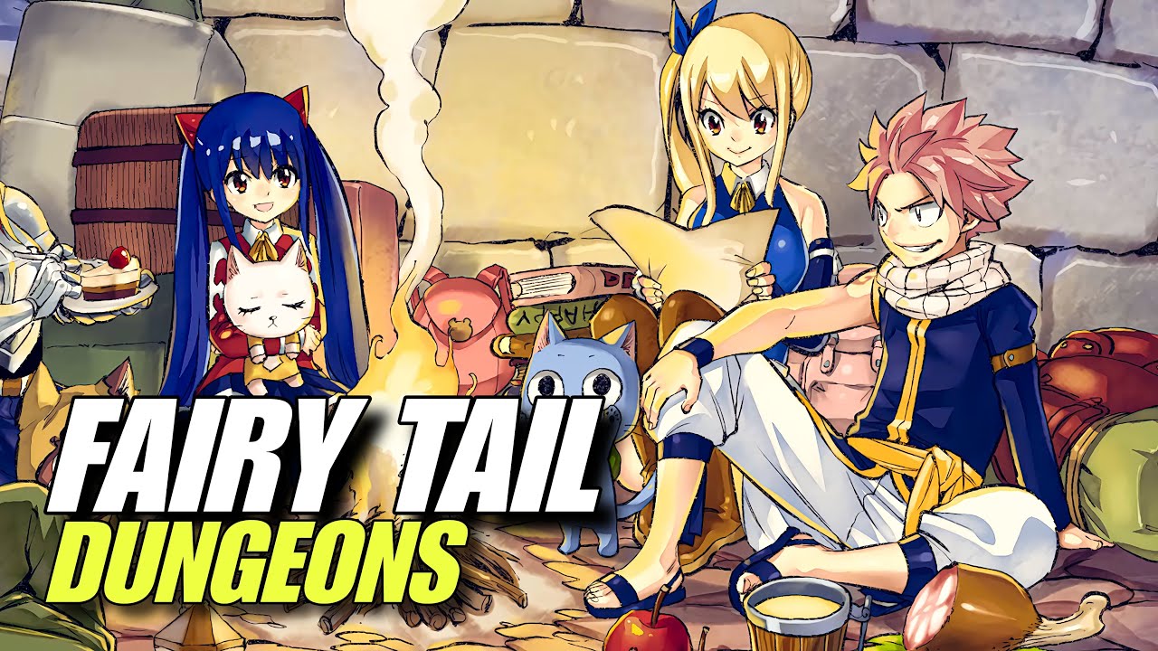 FAIRY TAIL: DUNGEONS - Deckbuilding Roguelike RPG Gameplay - YouTube