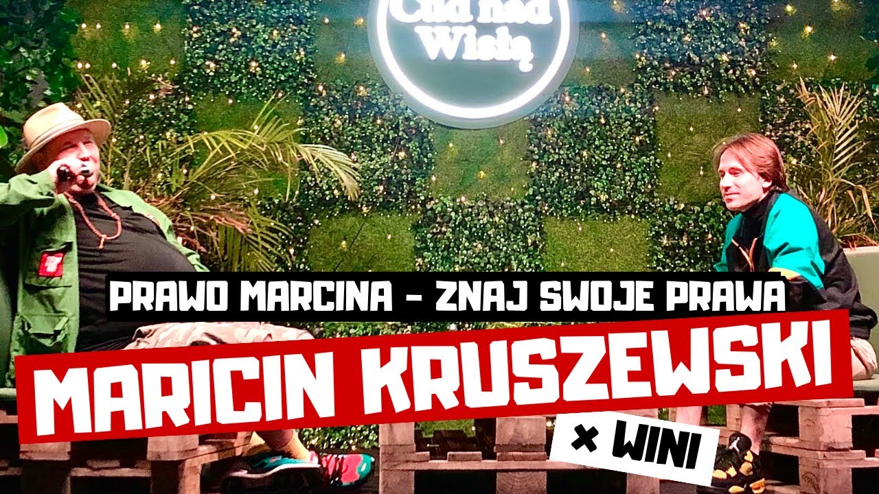 WINI x MARCIN KRUSZEWSKI [PRAWO MARCINA] - rozmowa w Cud nad Wisłą | O ...