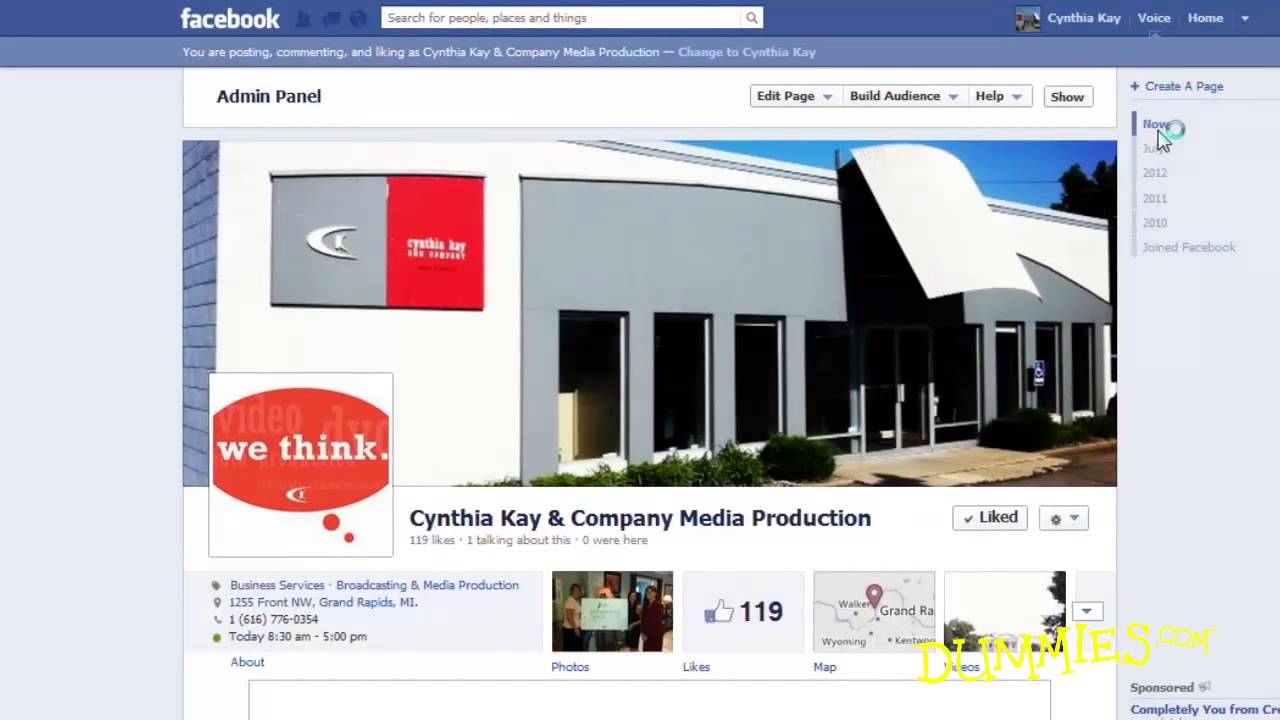 Building a Facebook Brand Page For Dummies - YouTube