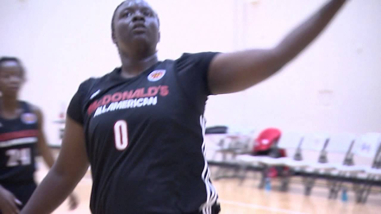 Kai James practices for McDonald's All-American Game - YouTube