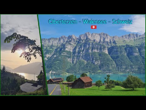 Oberterzen, ⛰️🏞 Walensee, Kanton St. Gallen, Schweiz 🇨🇭 - YouTube