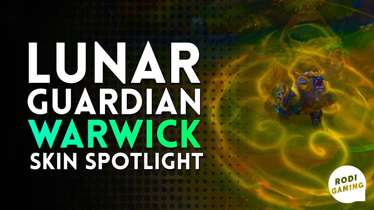 LUNAR GUARDIAN WARWICK SKIN SPOTLIGHT - LEAGUE OF LEGENDS - YouTube