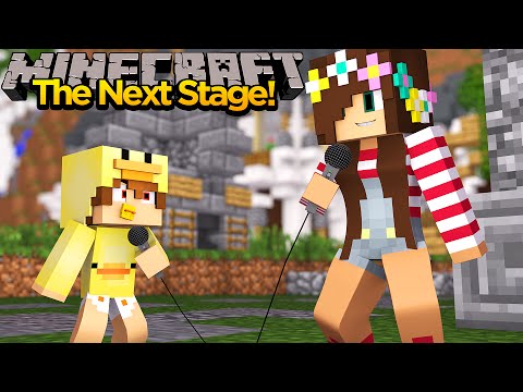 MINECRAFT ADVENTURE - MAKING IT TO THE NEXT STAGE!!! w/LITTLE ALLY ...