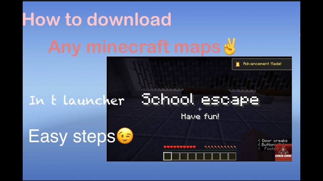how to download minecraft maps in Tlauncher (easy step)😉 - YouTube