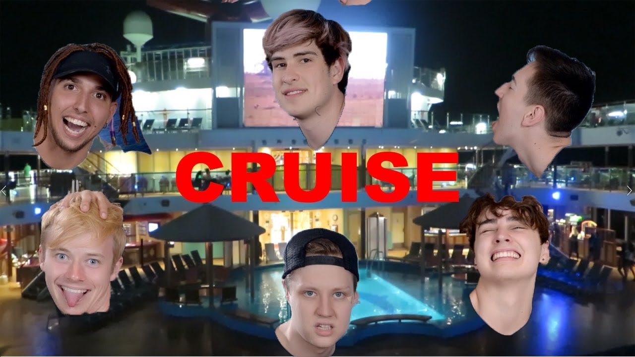 TOOK A CRUISE W/ Jake Webber, Colby Brock, Sam Golbach, Corey Scherer ...