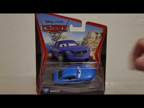 Disney Pixar Cars 2 Mattel, Bindo die-cast review