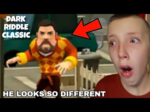 I Played The Old Version of Dark Riddle! (Dark Riddle Classic) - YouTube