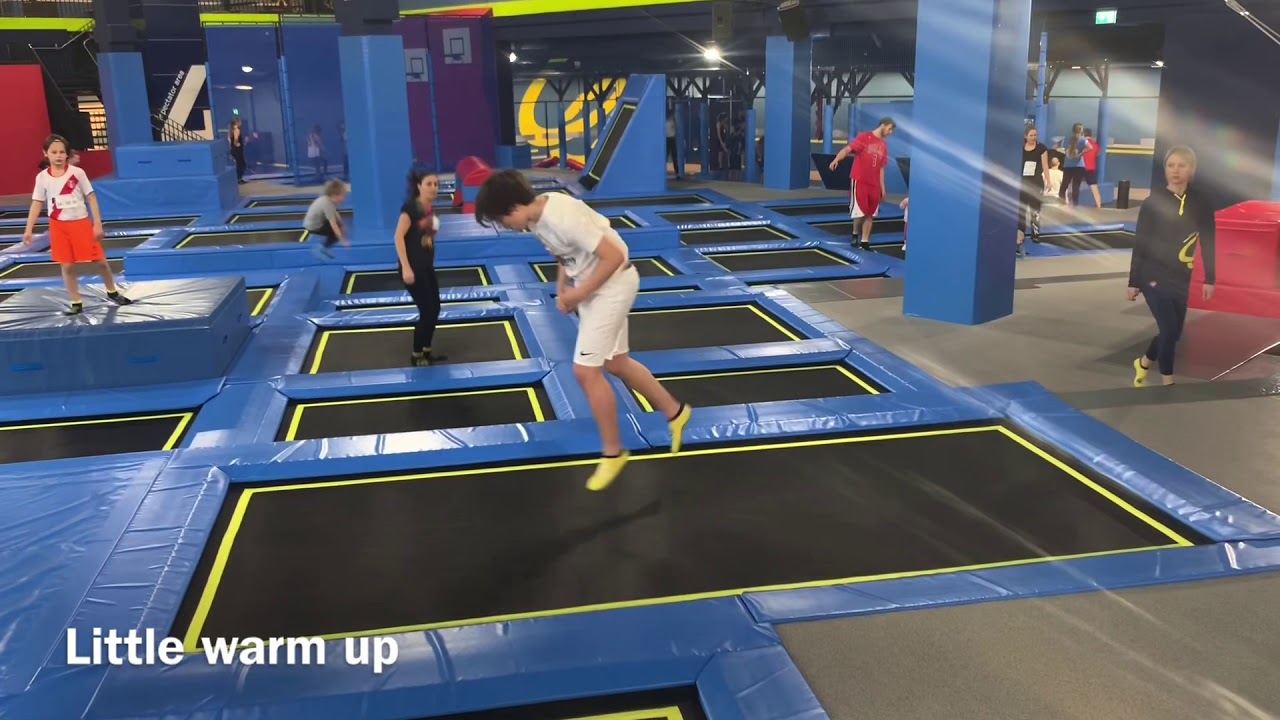 Some of my flips in bounce lab Zürich . First vid ! - YouTube