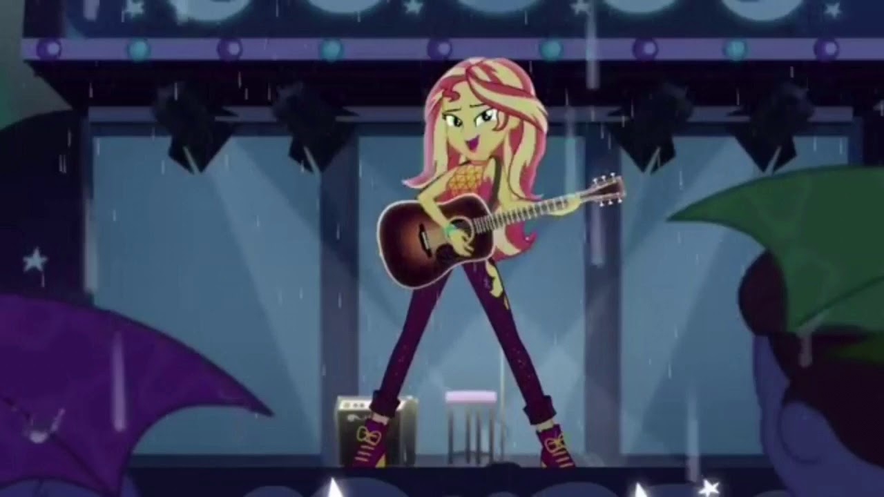 MLP EG Sunset Shimmer| Let it rain | {Remix} - YouTube