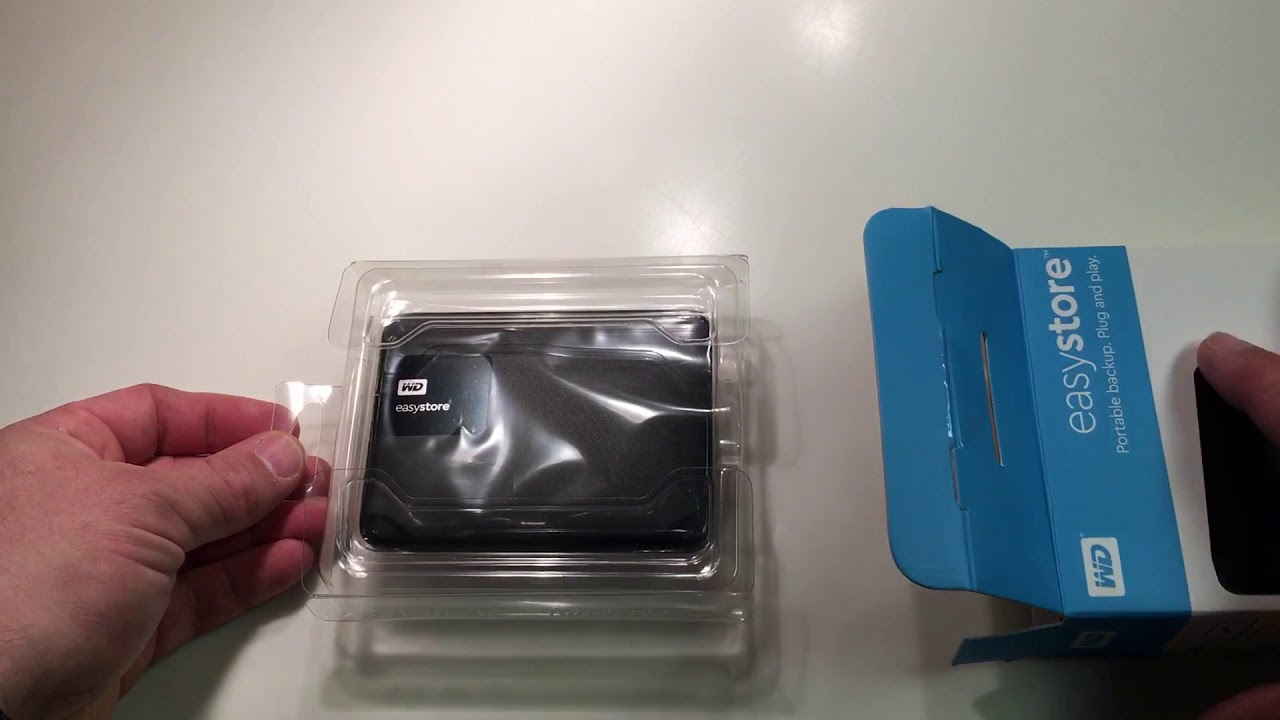 Western Digital Easy Store HD - YouTube
