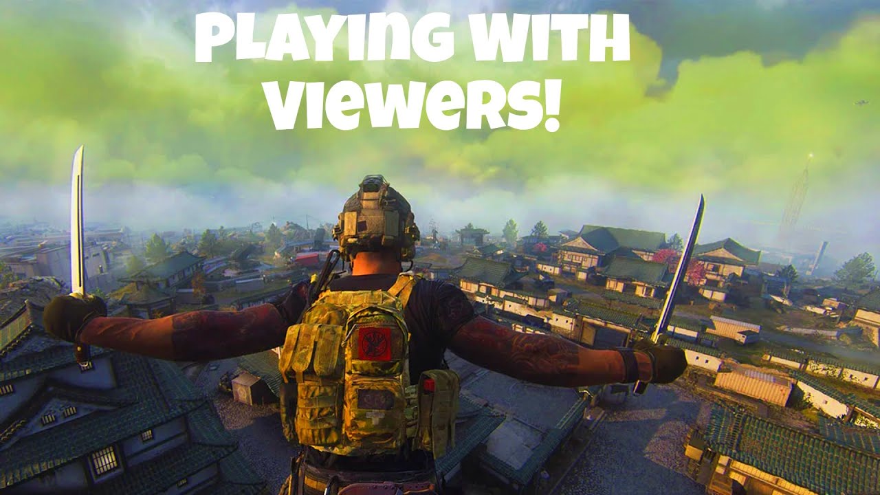 PLAYING WITH VIEWERS - WARZONE 2 LIVESTREAM - YouTube