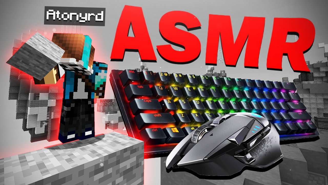 Skywars ASMR Keyboard & Mouse Sounds | Hycraft Skywars - YouTube