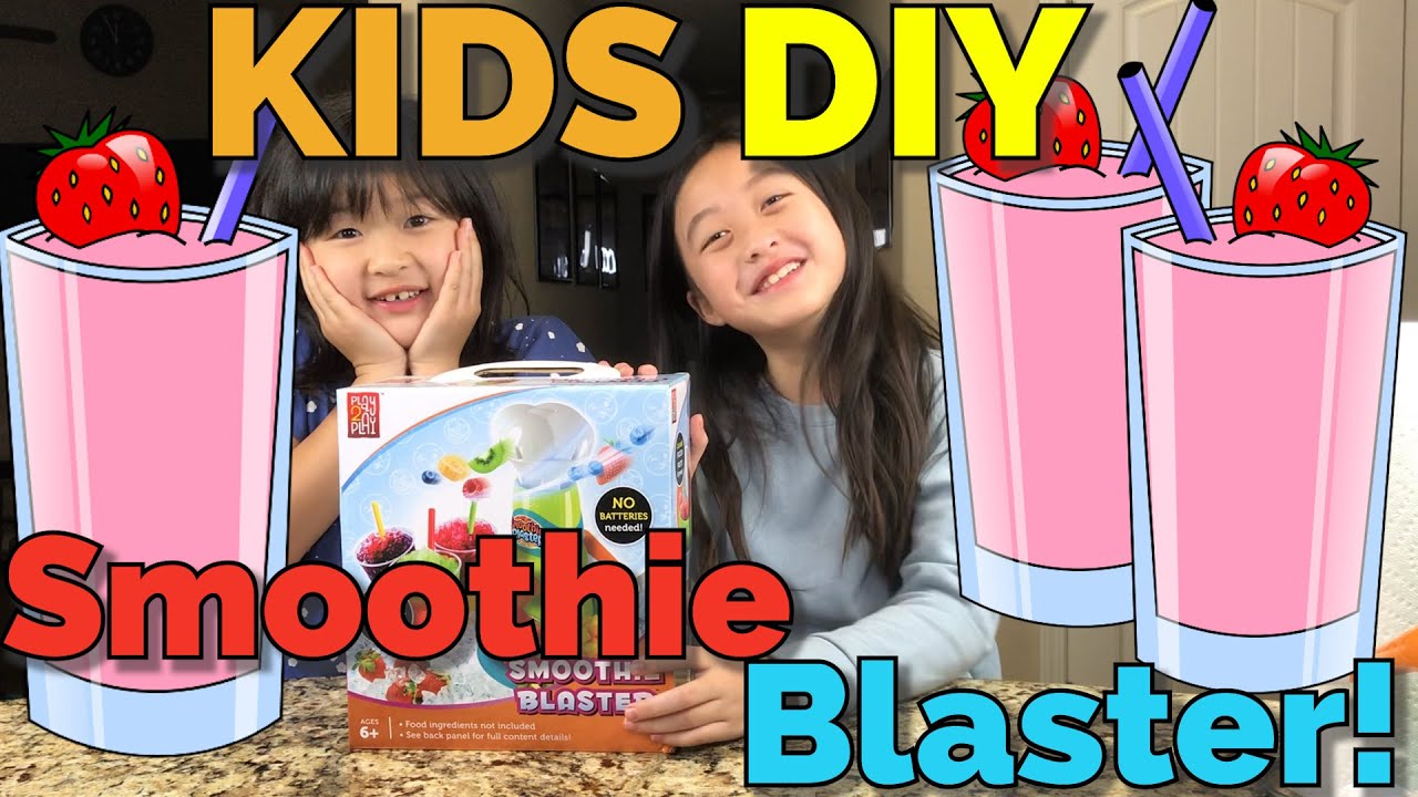 DIY Smoothie Blaster for Kids #diykids #smoothieblaster #smoothie - YouTube