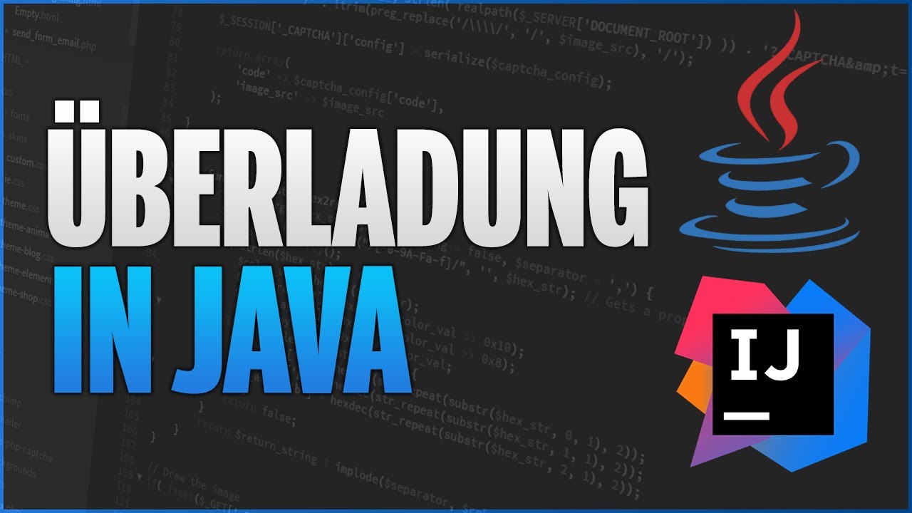 Überladung in Java: Erklärt in 7 MIN - Java Programmieren Lernen ...