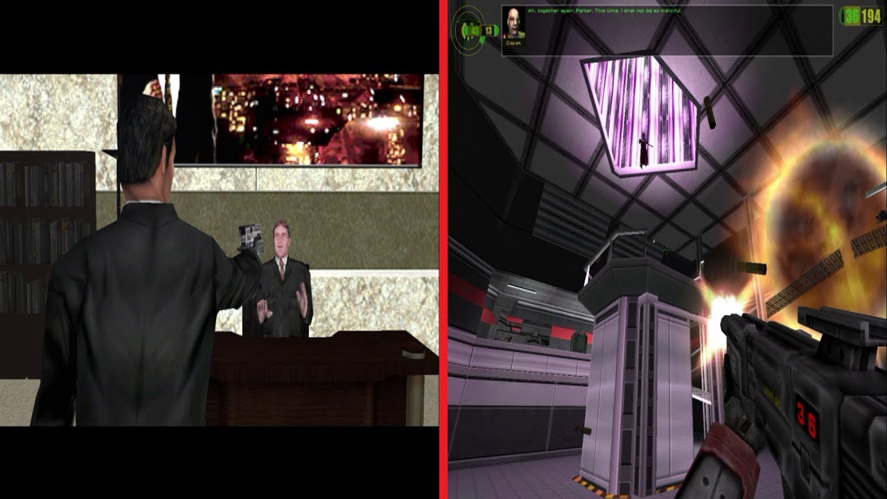 Red Faction 1 walkthrough - escorting Gryphon and Capek's demise - YouTube