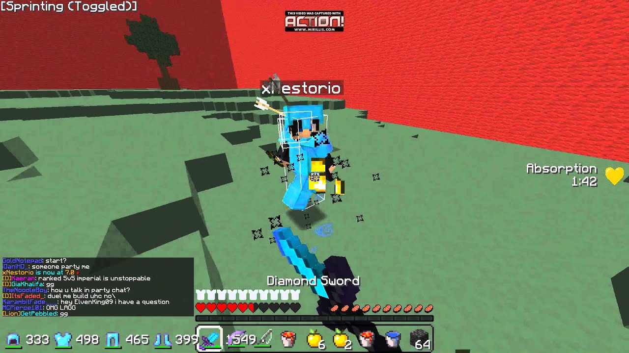 Build uhc 1v1 w/ xNestorio - YouTube