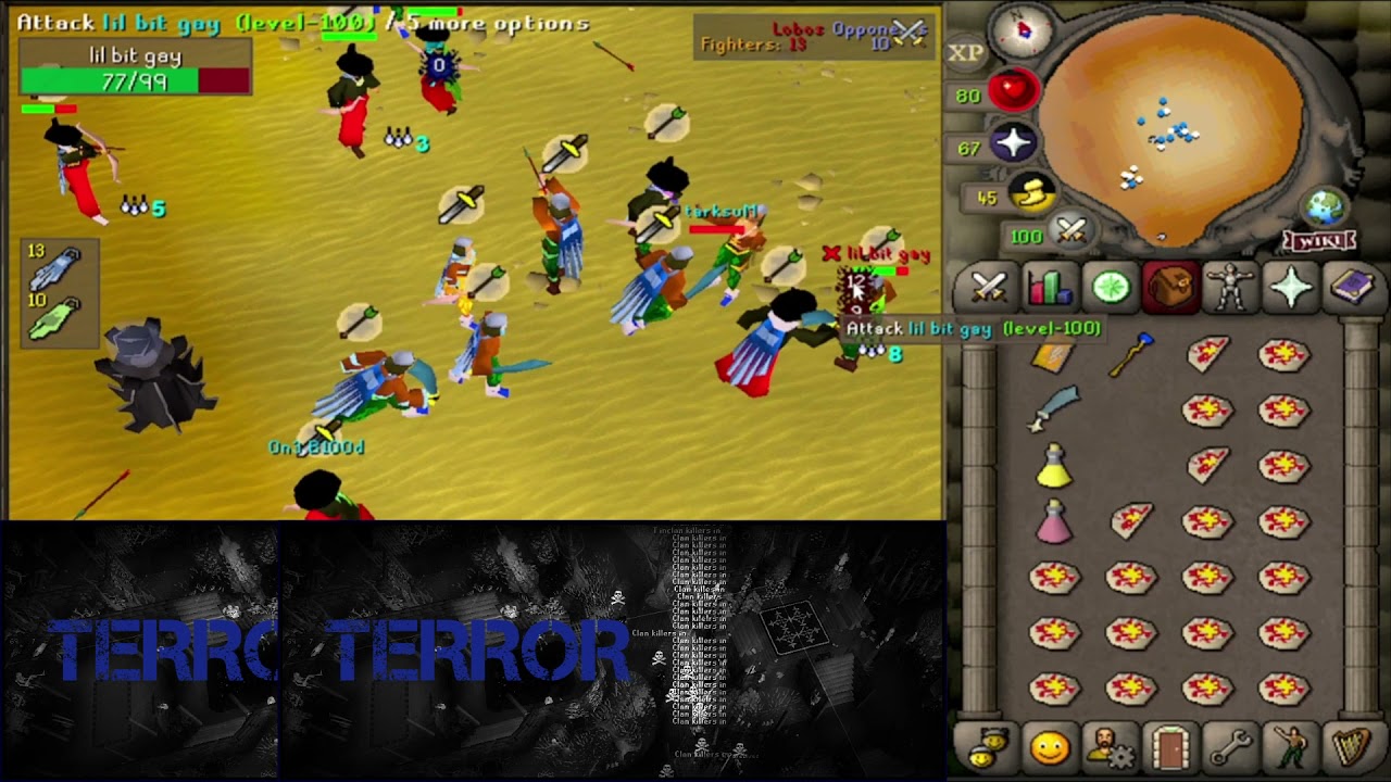 Terror killing two birds with one stone in PCL | ft. Fi & Rage | OSRS ...
