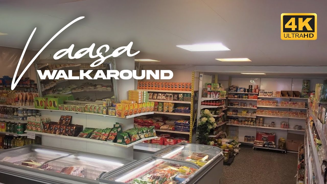 Exploring ELO Asian Market, Vaasa, Finland 2023 [4K] | Virtual CityWalk ...