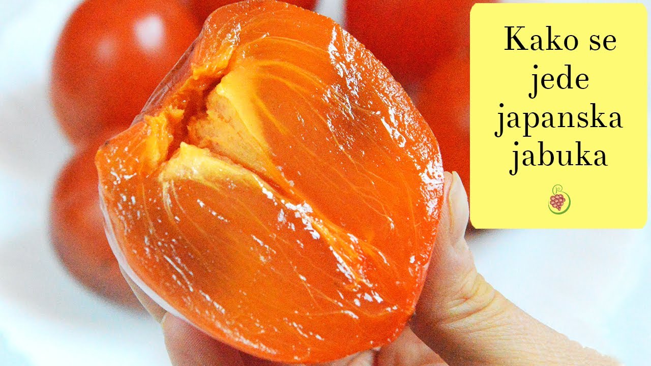 Kako se jede japanska jabuka - YouTube