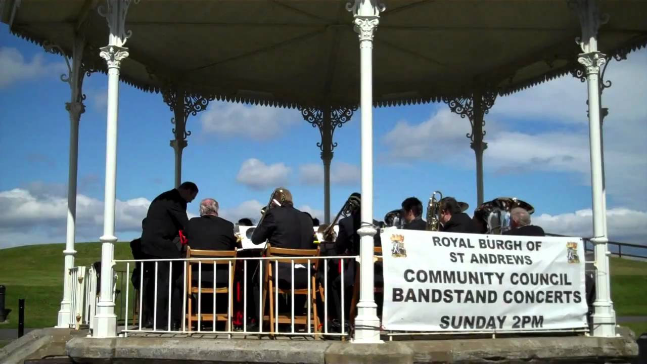 August Bandstand Concert St Andrews Scotland - YouTube