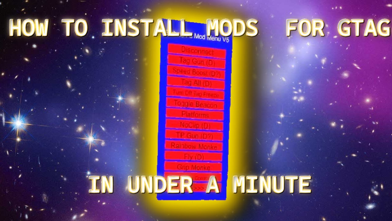 HOW TO INSTALL MODS FOR GORILLA TAG | WORKING 2023 | QUICK AND EASY ...
