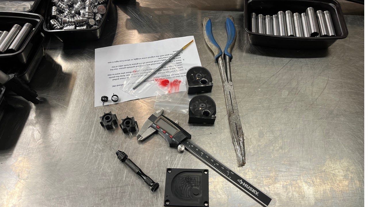 AEA Bintac BW S45 installing 7 & 8 round magazine inserts & adjusting ...