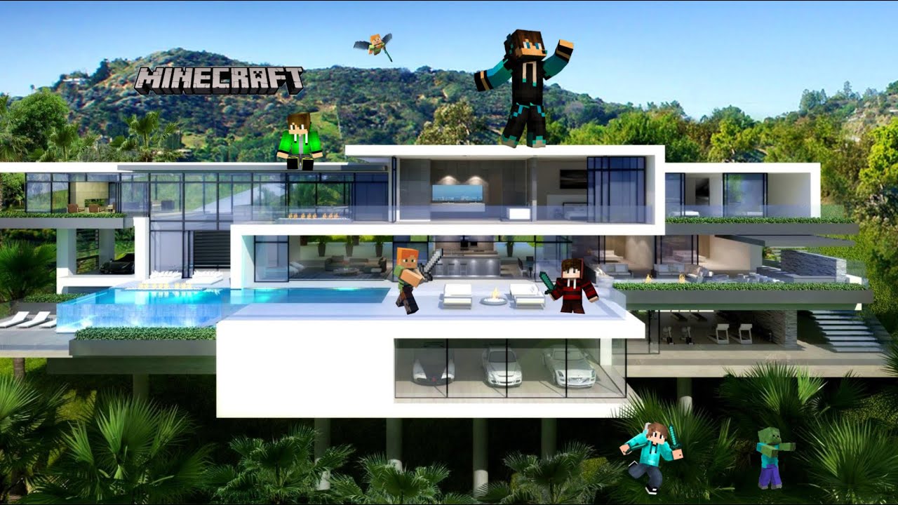 Minecraft house tour - YouTube