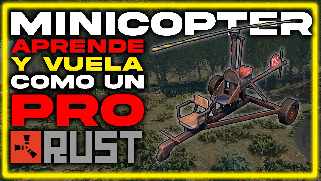 Minicóptero | Guía para Principiantes | Rust | Todo lo que Necesitas ...