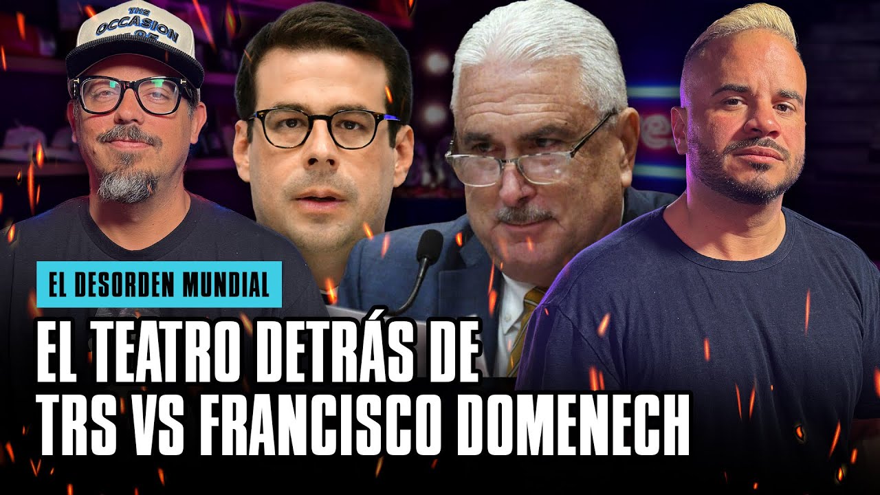 EL TEATRO DETRÁS DE TRS vs FRANCISCO DOMENECH - YouTube