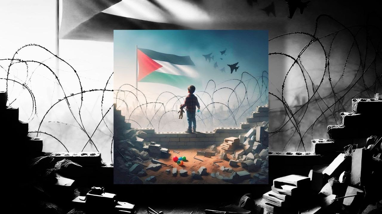 SANETOS --- GAZA (Official Audio Lyrics) - YouTube