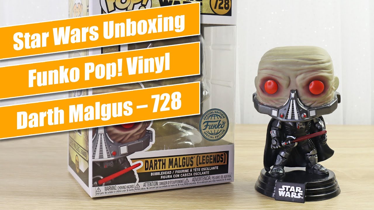 Funko Pop! Vinyl Darth Malgus (728) - Star Wars Unboxing - YouTube