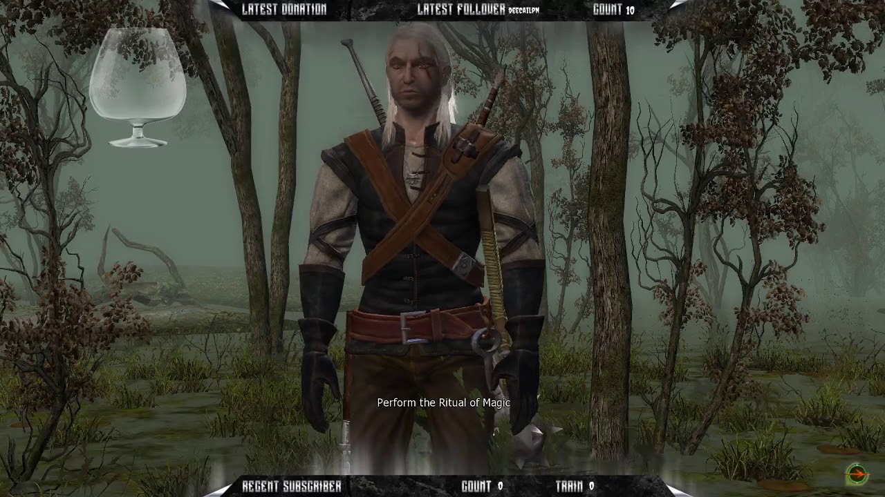 The Witcher - Part 11 in the swamp - YouTube