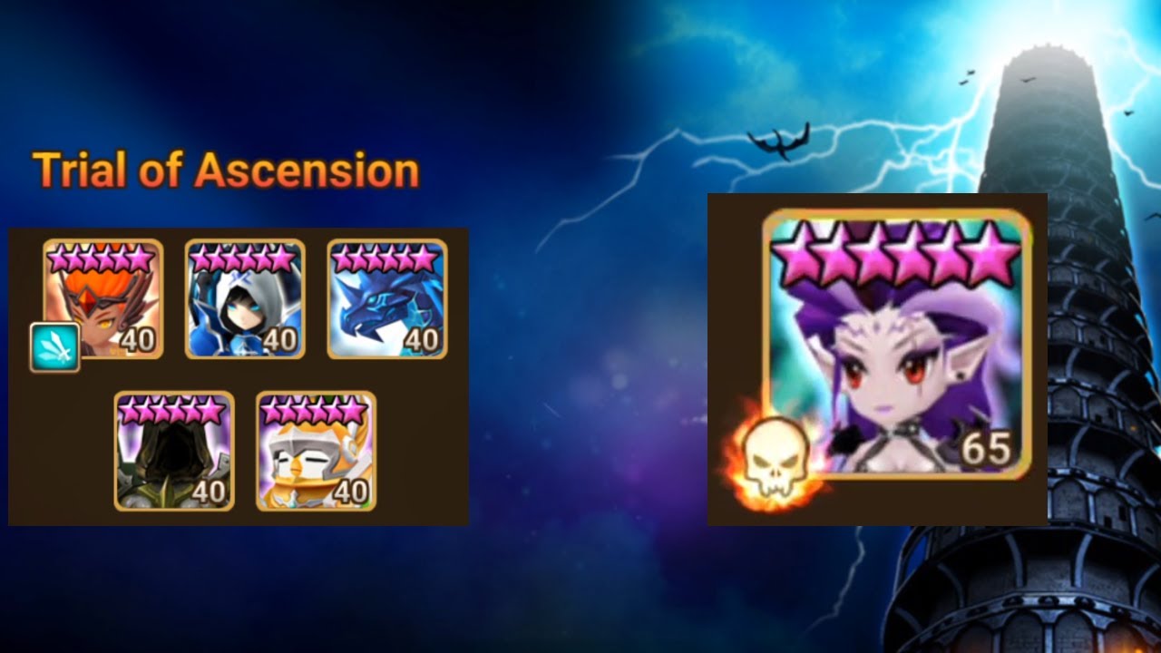 Trial of Ascension Hard Craka Stage - Summoners War - YouTube