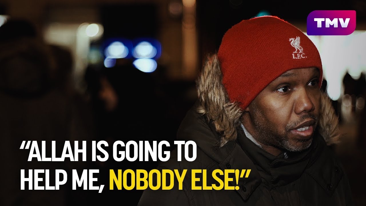 Being a homeless Muslim on the streets of the UK (clip) - YouTube