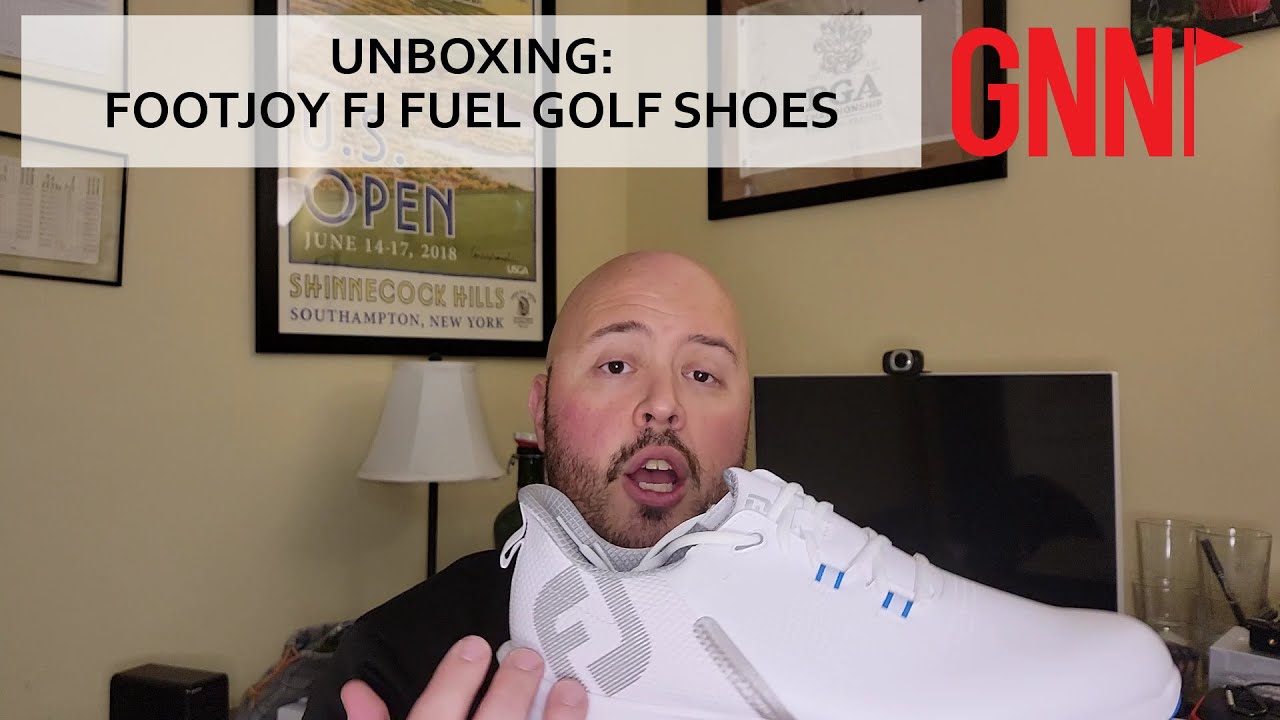Unboxing the FootJoy Fuel golf shoes - YouTube