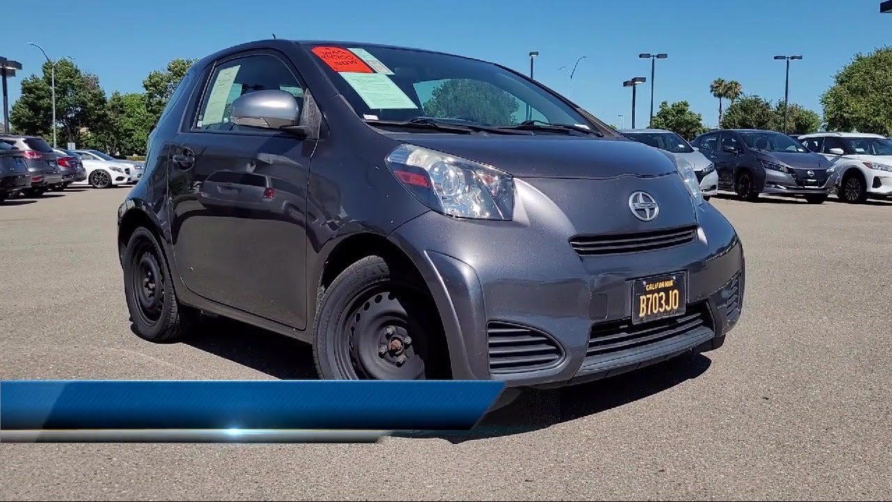 2015 Scion iQ Hatchback Tracy Manteca Stockton Modesto Livermore - YouTube