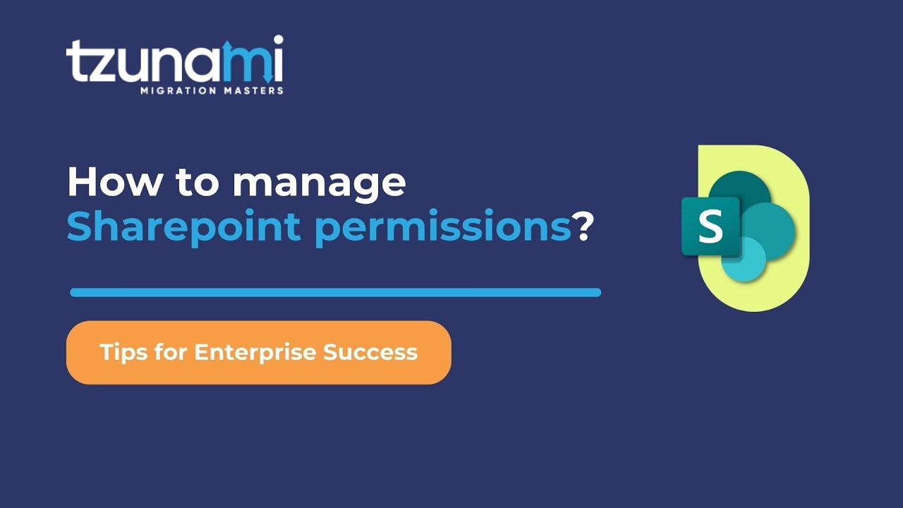 How to manage Sharepoint permissions? - YouTube