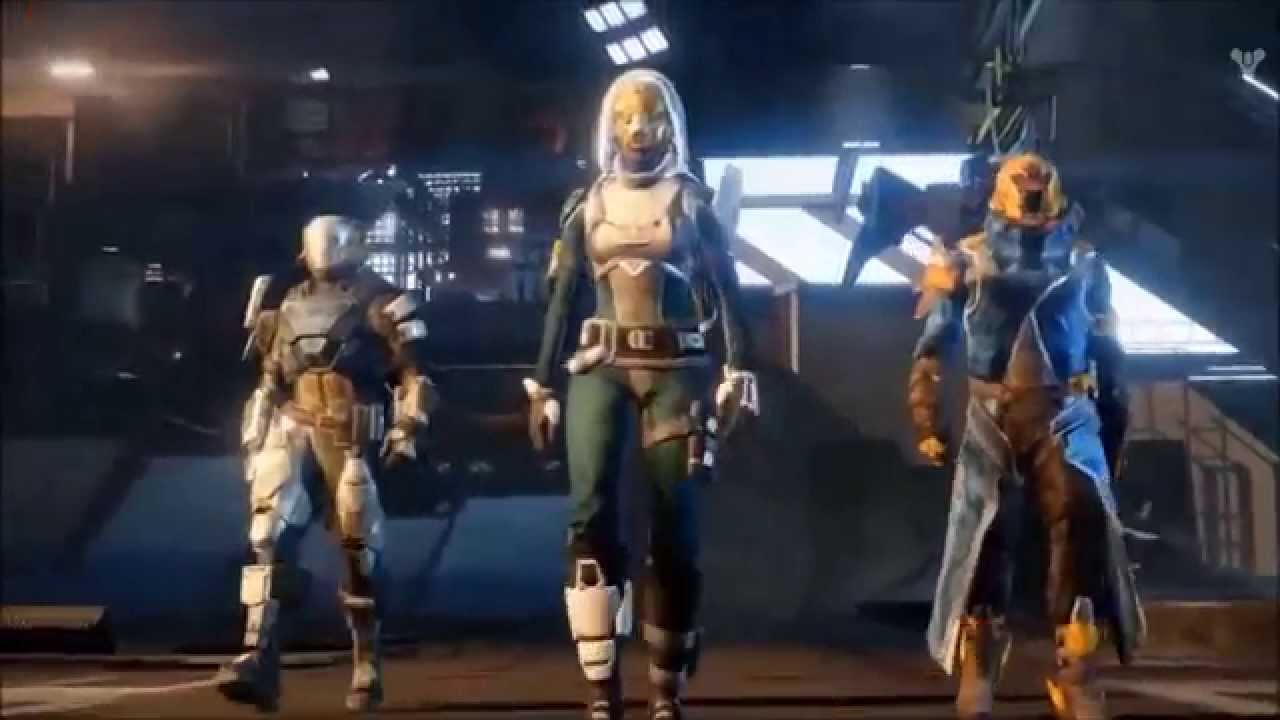 official Destiny trailer major trailers with gameplay, multiplayer ...
