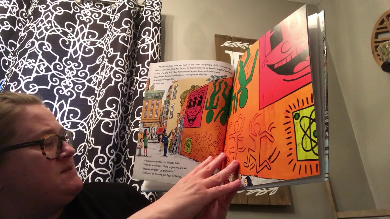 Keith Haring: The Boy Who Just Kept Drawing read aloud by Mrs. Brady ...