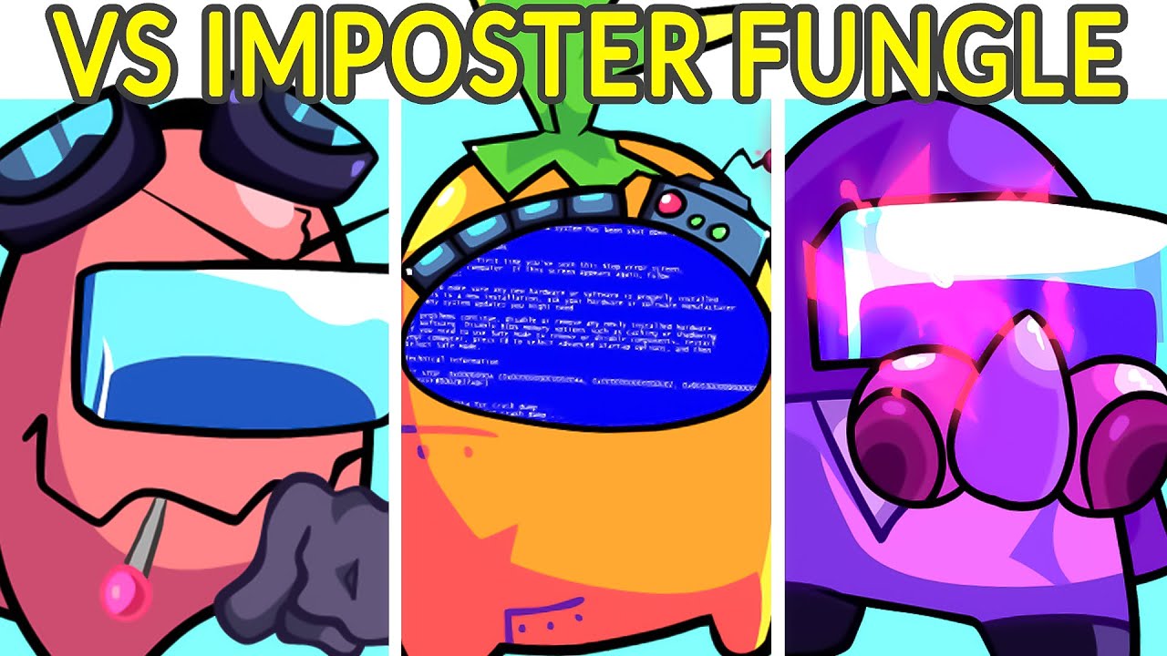 Friday Night Funkin' VS Impostor Fungle MAP WEEK Demo (FNF MOD/HARD ...