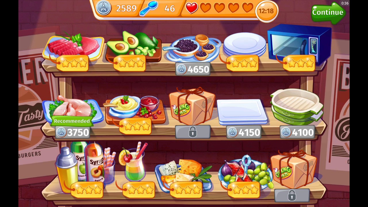 Cooking Craze/ town Paris/ level 101/Salmon , roast duck, cheese and ...