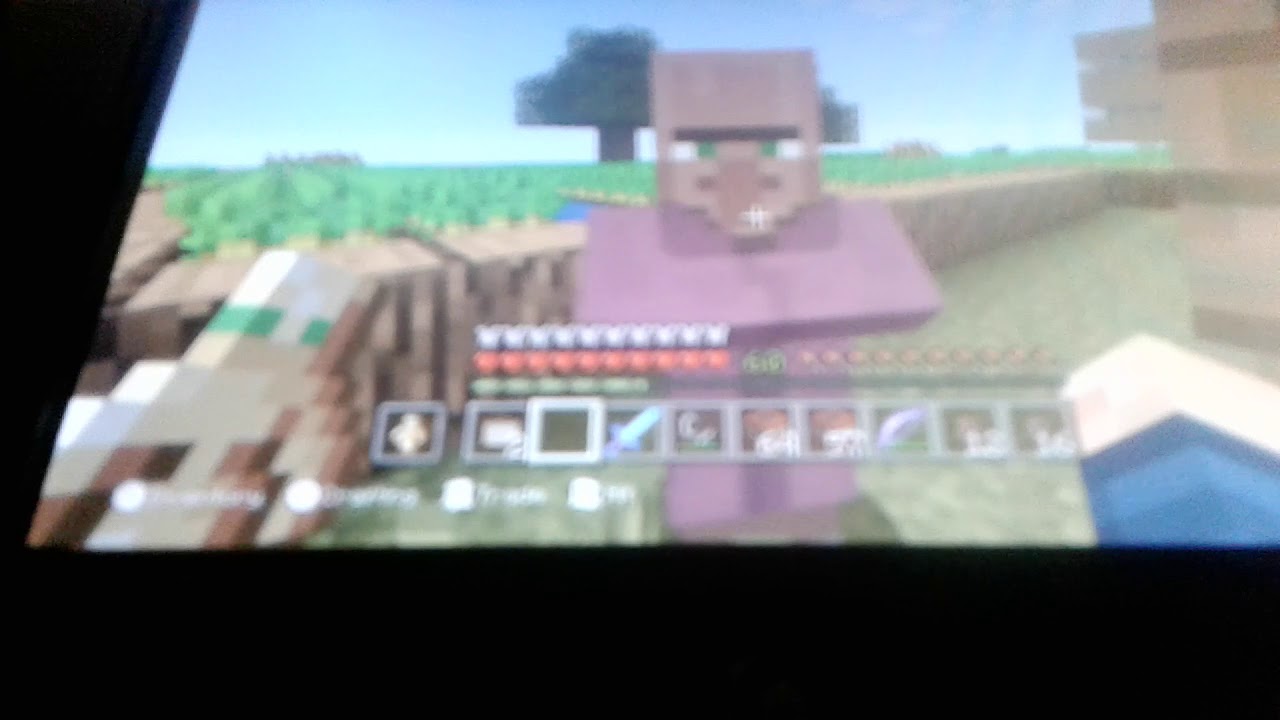 Minecraft. big nose villager - YouTube