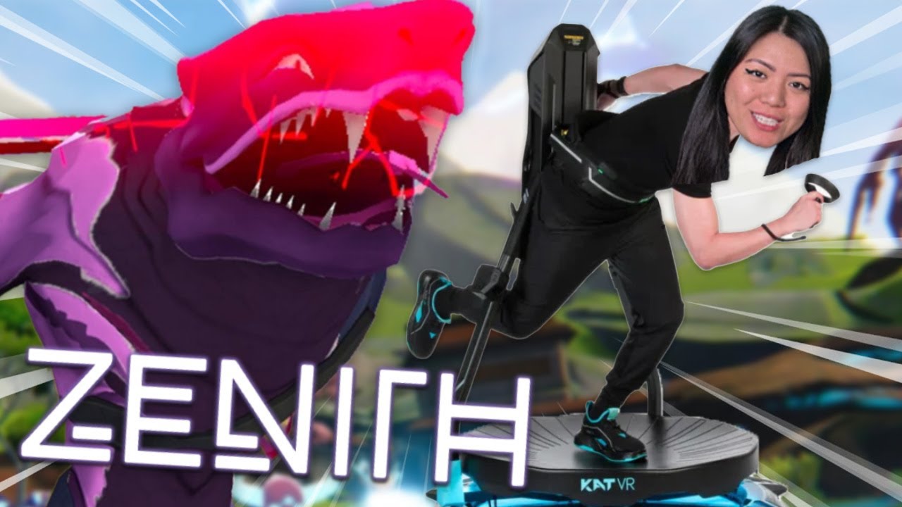 VR Treadmill + MMORPG = Ultimate Immersion - YouTube